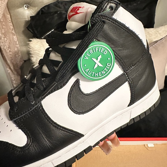 Nike | Shoes | High Top Pandas Dunks 22 | Poshmark